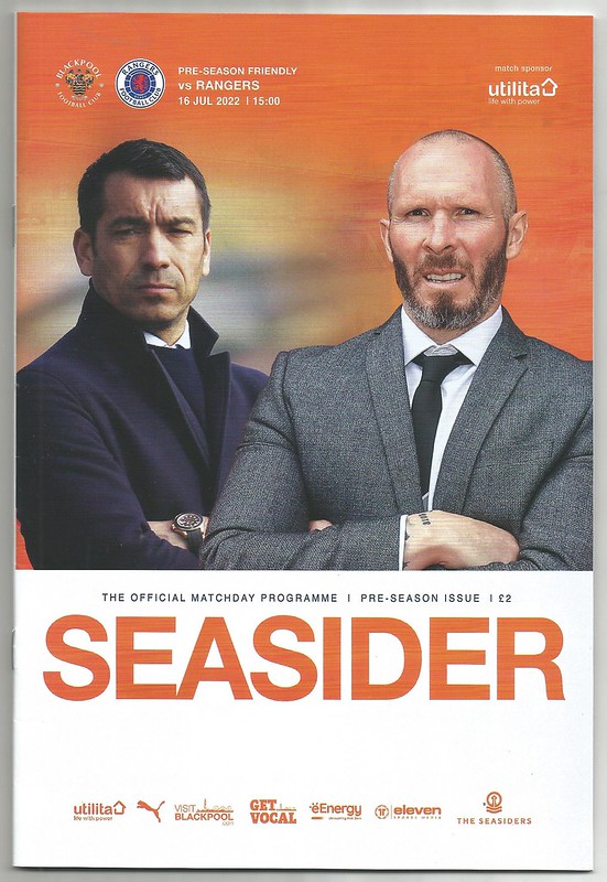 Blackpool v Rangers 16 July 2022 - The Rangers Archives